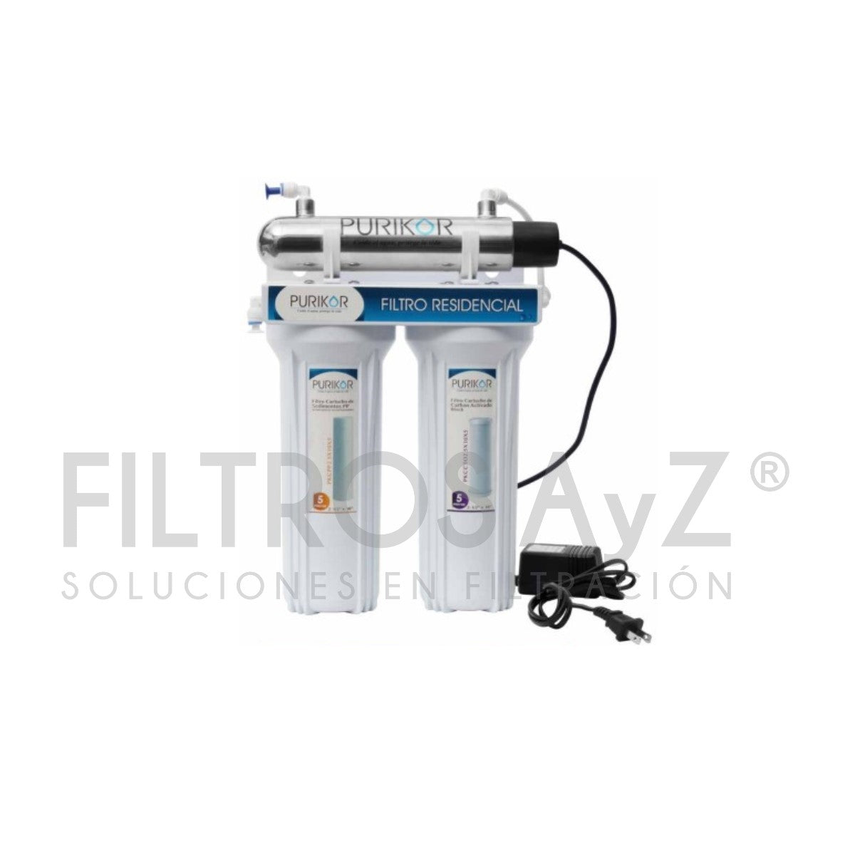 SISTEMA DE PURIFICACIÓN DE AGUA DE 3 ETAPAS - PURIKOR