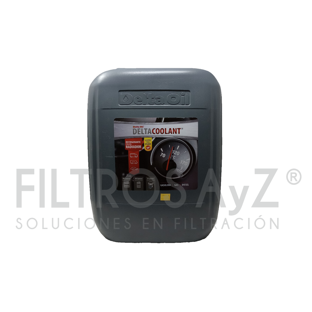 LIQUIDO REFRIGERANTE DELTA COOLANT ROJO - GARRAFA 5 GALONES