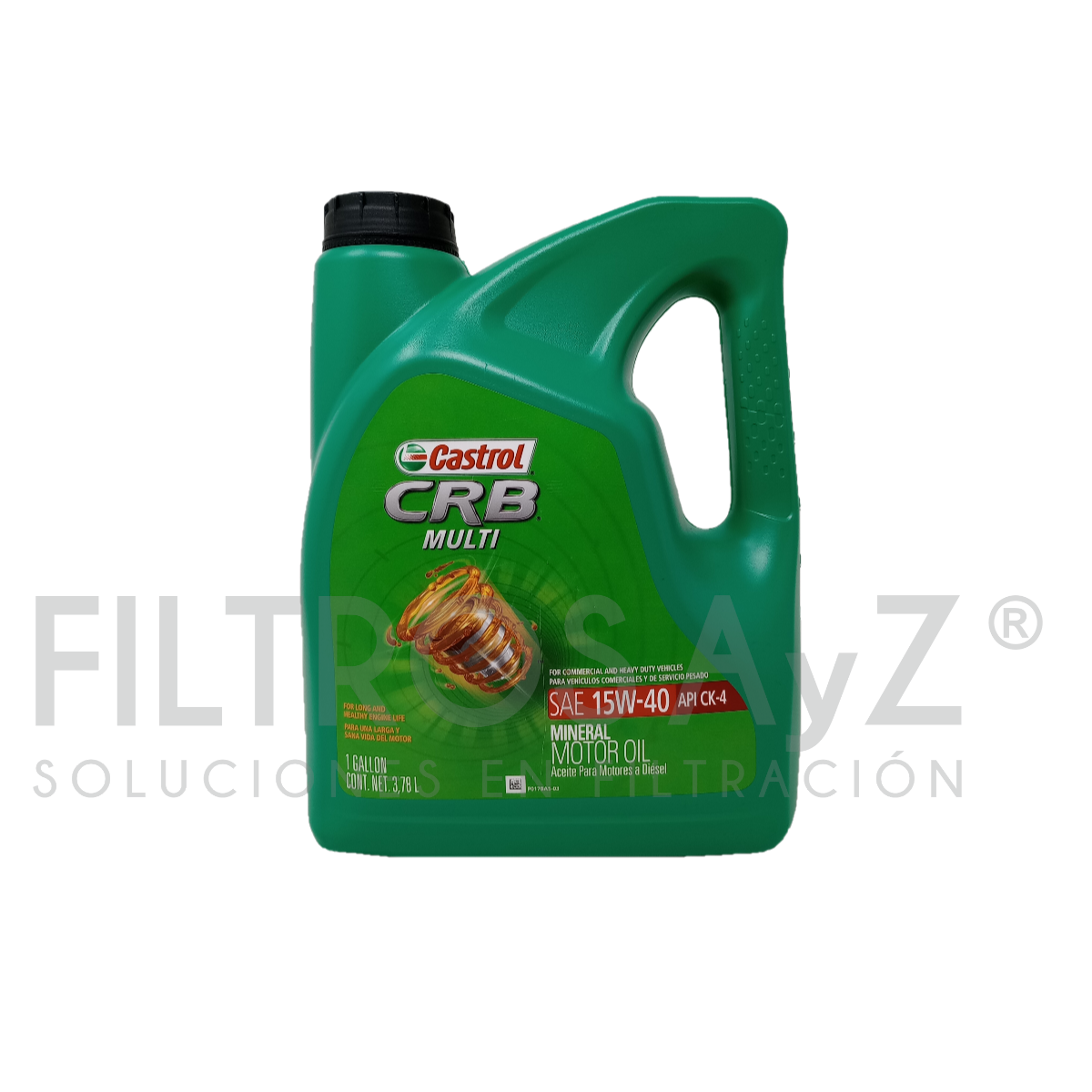 ACEITE CASTROL CRB SAE 15W40 API CK-4 - 1 g